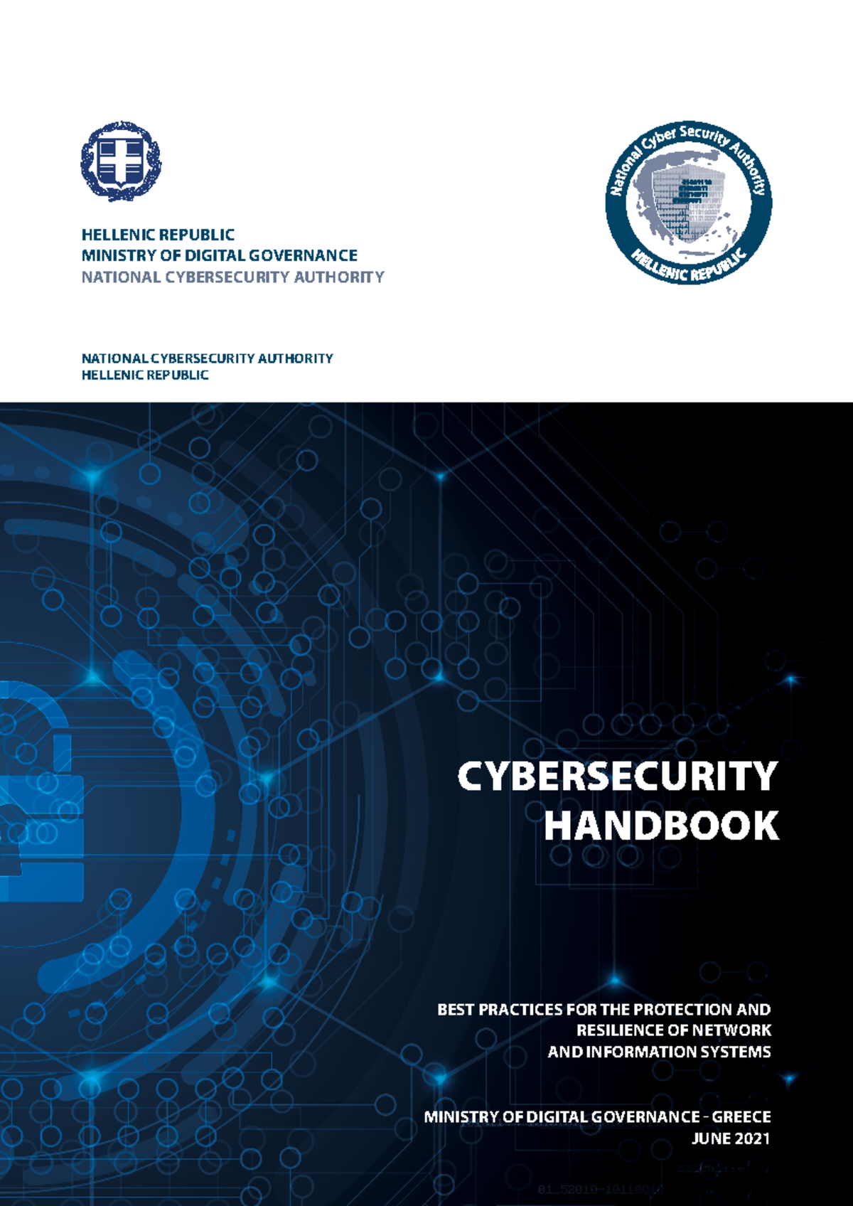 Cybersecurity Handbook English version - HELLENIC REPUBLIC MINISTRY OF ...