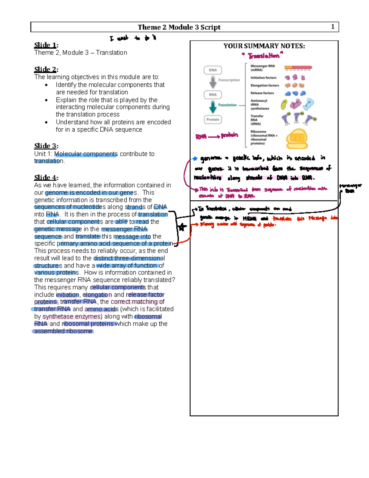 T2M3 - Module 3 from theme 2 - Theme 2 Module 3 Script 1 Slide 1: Theme ...