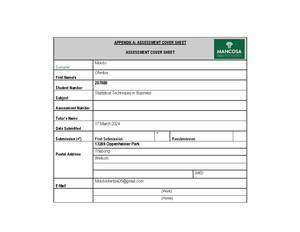 Investigate the use of computer technology in an organisation ...