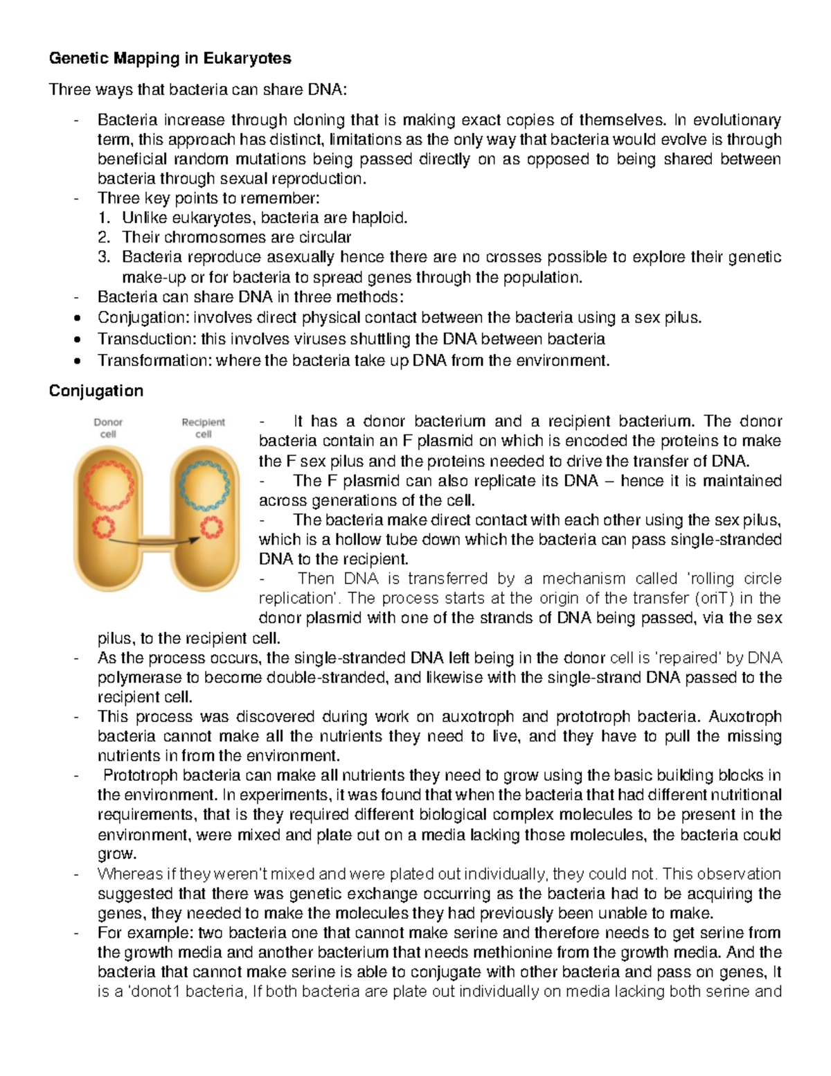 BB2709 Genetic Mapping (W-8) - Genetic Mapping in Eukaryotes Three ways ...