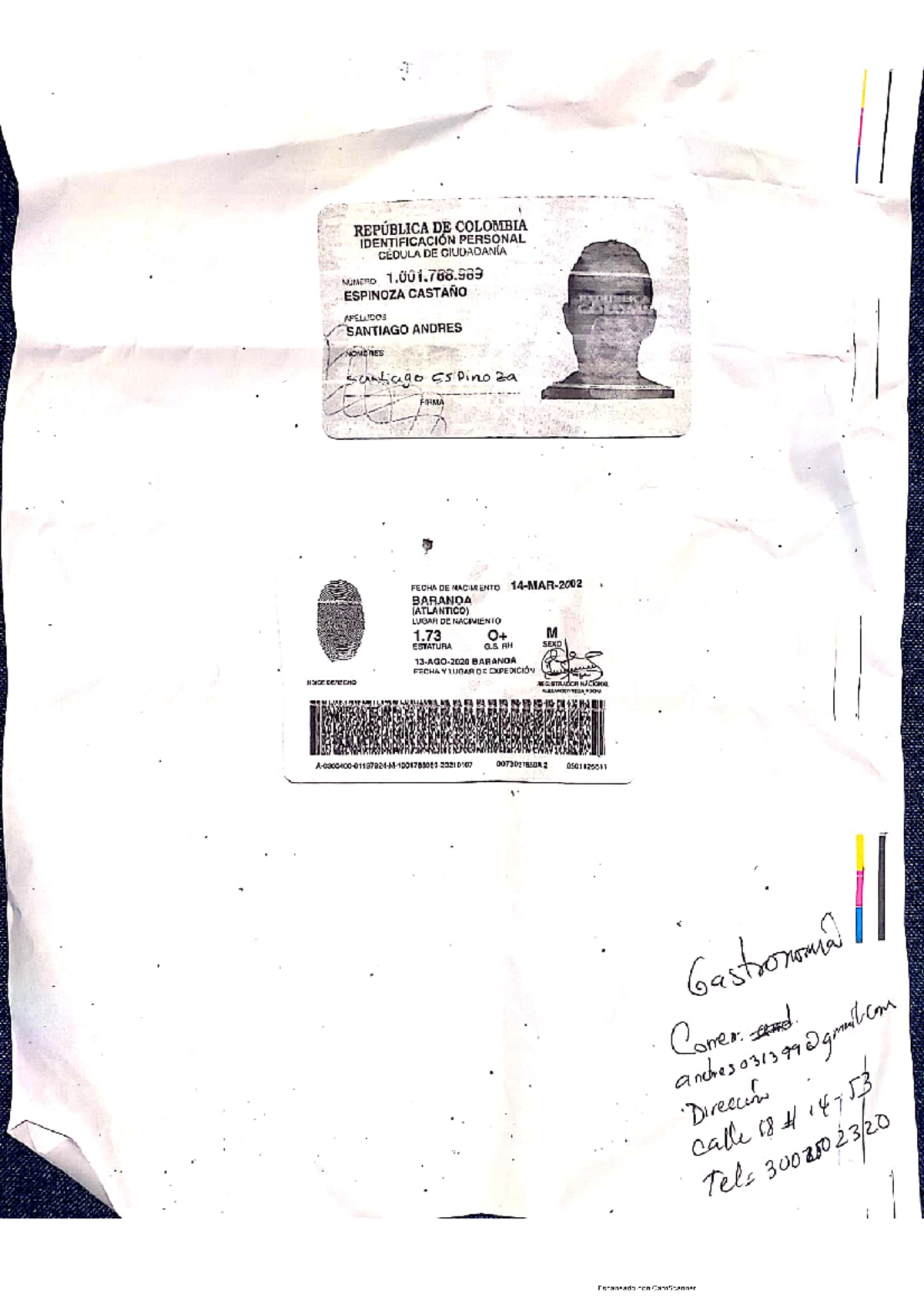 Cam Scanner 03-18-2022 10 - REPÚBLICA DE COLOMBIA IDENTIFICACIÓN ...