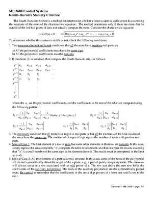 ME3600 Homework 02 Solution - ME 3600 HOMEWORK 2 SOLUTION Fall 2022 OUT ...
