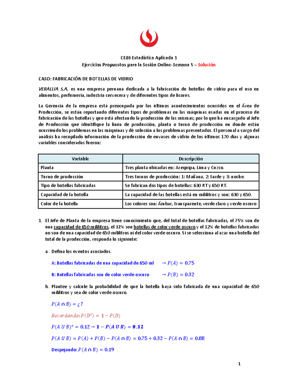 68. ce86 202101 Ejercicios Propuestos AAD Sesion Online Solución Semana 5 - CE86 Estadística ...