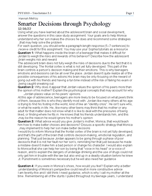 Module 1 Thinking Critically with Psychological Science and Research ...