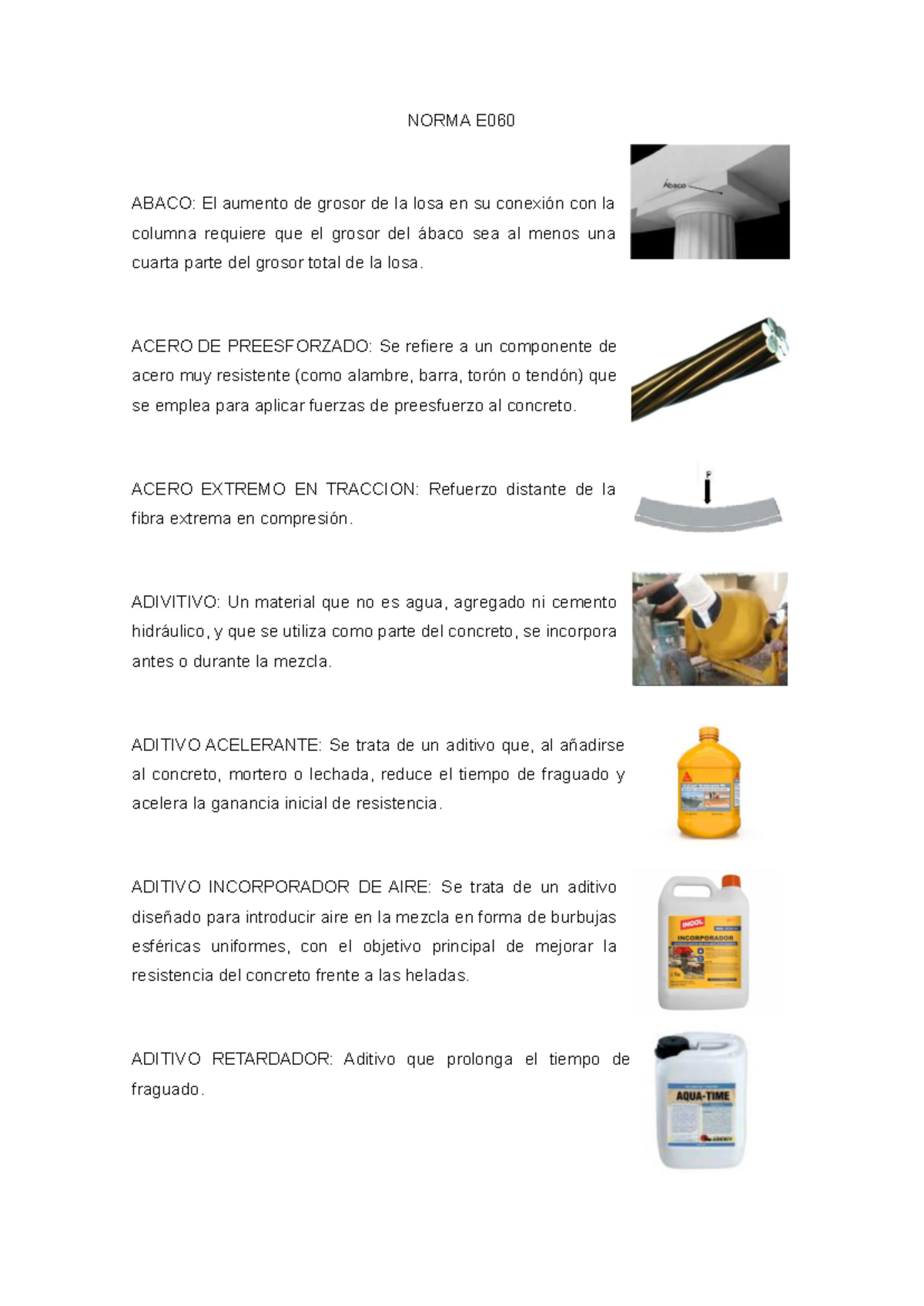 Norma E060 - .... - NORMA E ABACO: El aumento de grosor de la losa en su conexión con la columna ...