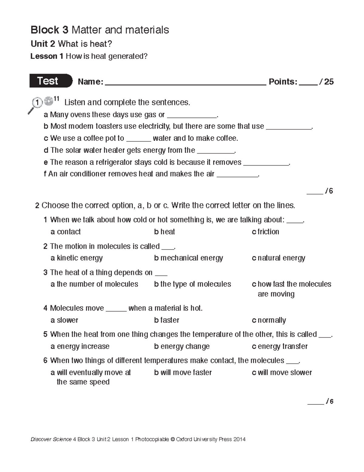 L4B3U2L1Test - Notes for exam - Test Name: Points: / 25 Discover ...