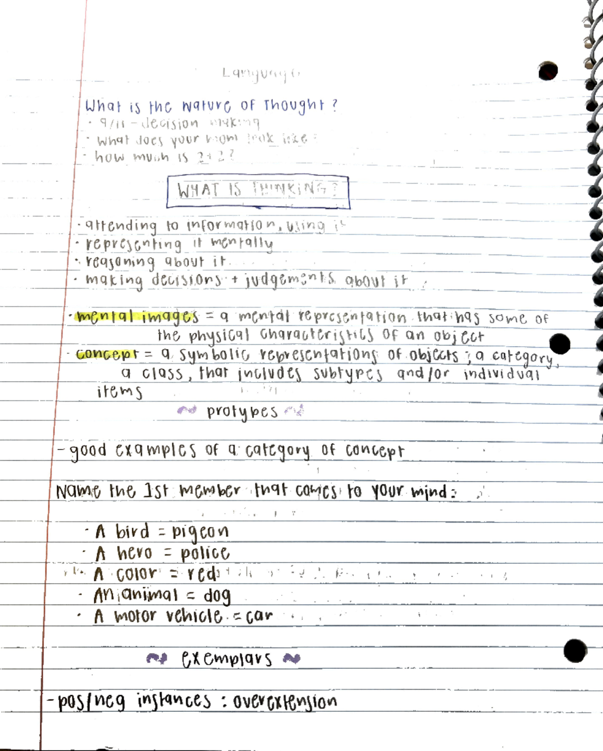 Language - Critical Thinking - PSY 130 - Studocu