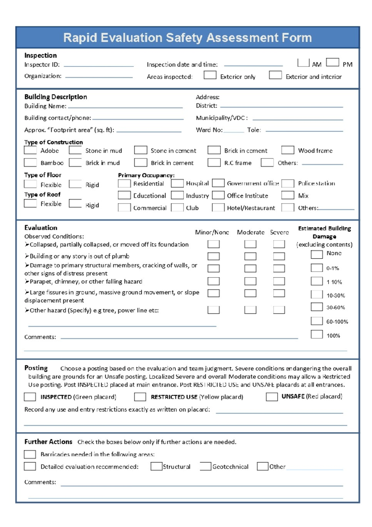 Rapid-Assessment-Form - Bachelor in Computer Application - Studocu