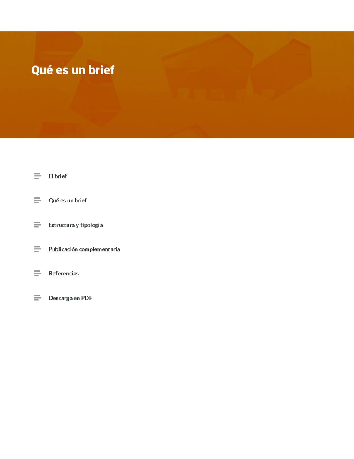 Módulo 3 - Lectura 1 - ¿Qué es un brief? - El brief Qué es un brief ...