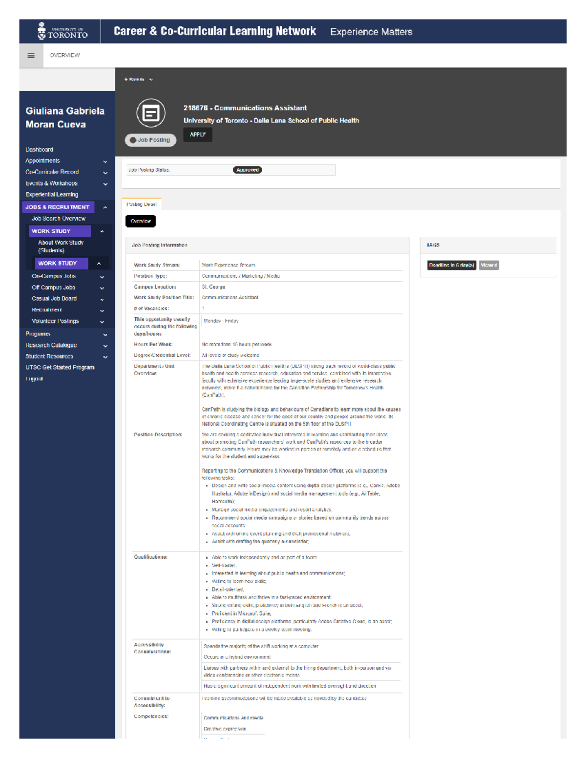 218676 - Communications Assistant - Studocu