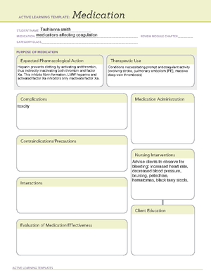 Medication Nubain - template - ACTIVE LEARNING TEMPLATES Medication ...