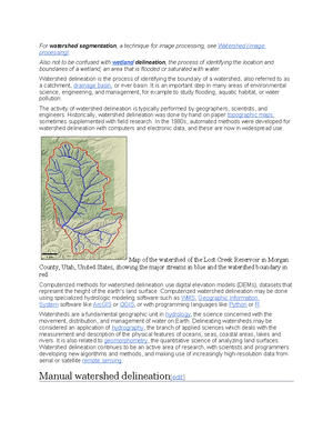 Philippine Watersheds - PHILIPPINE WATERSHEDS: DELINEATION OF DRAINAGE ...