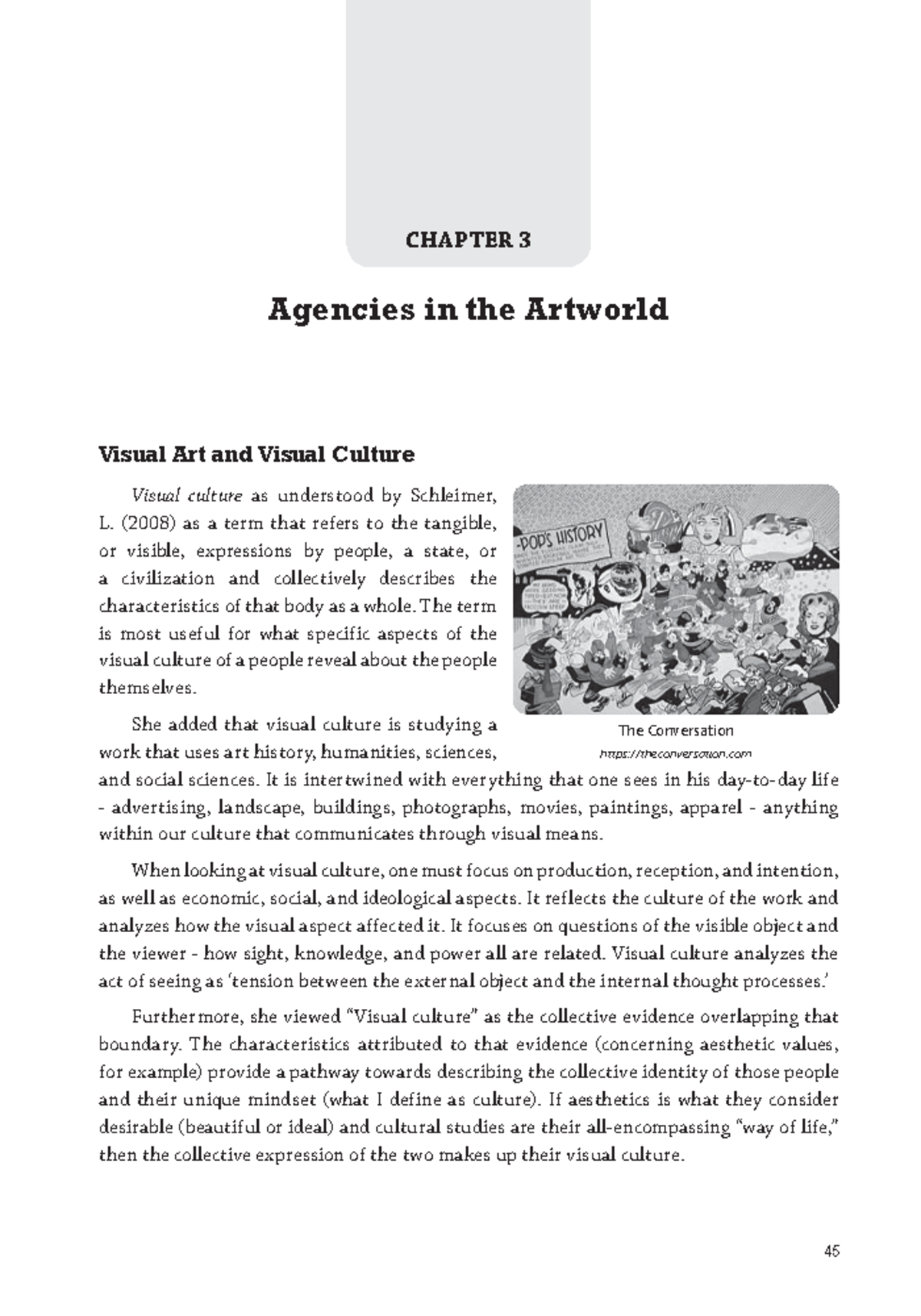 5 Chapter 3 - From the book - CHAPTER 3 Agencies in the Artworld Visual ...