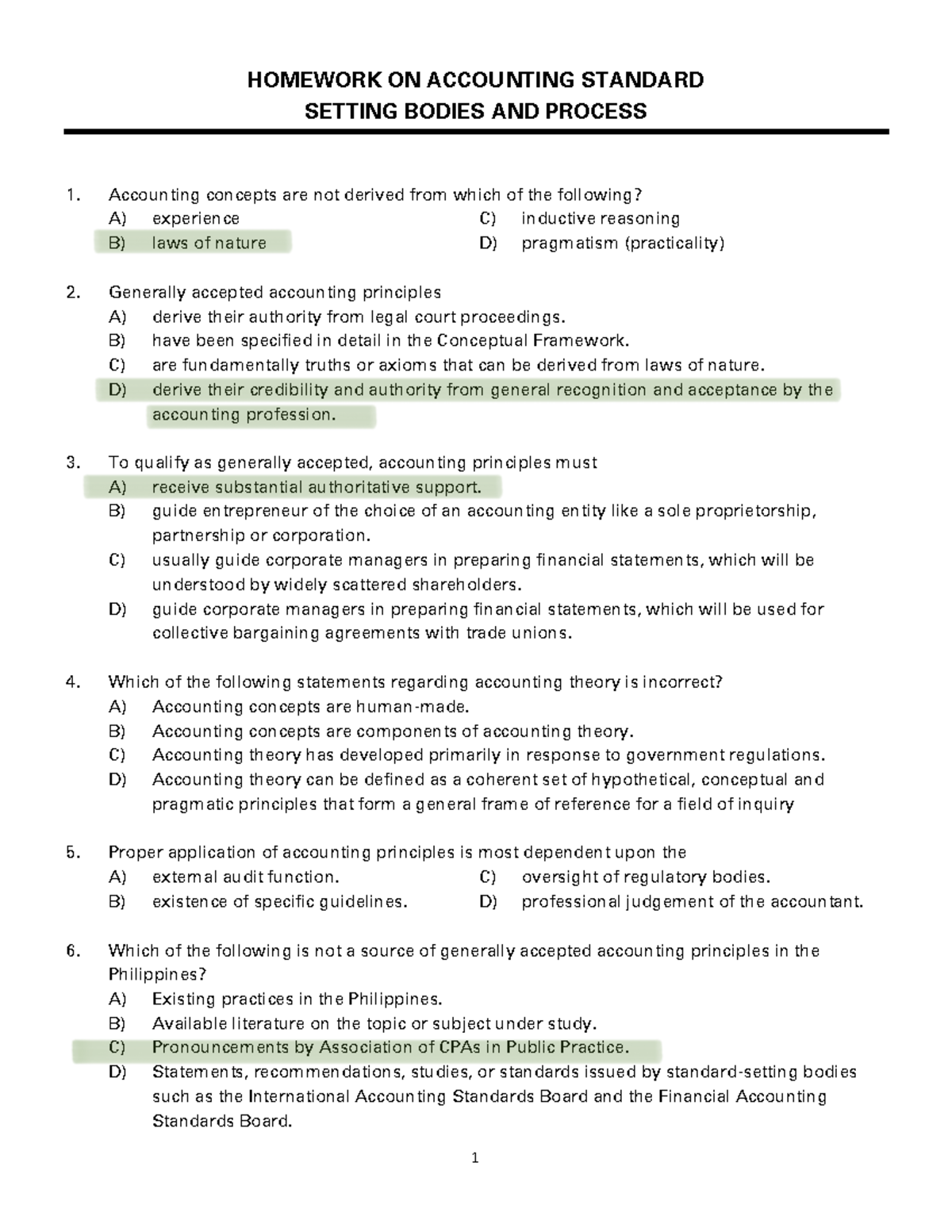 HW+Accounting+Standard+Setting+Bodies+and+Process - HOMEWORK ON ...