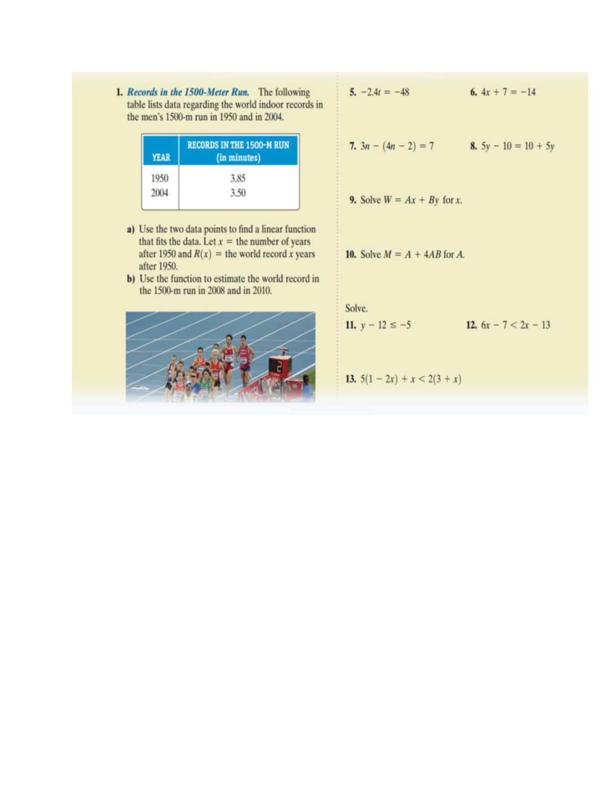 Chapter 1-2 Cumulative Review - MATH 1040 - Studocu