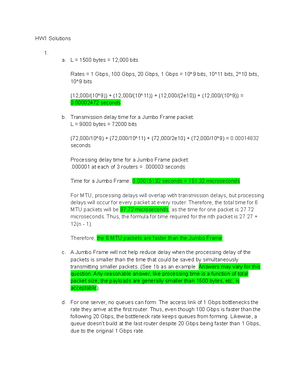 HW1 - HW1 Spring 2024 - CS 3251: Computer Networking I (Section A and B ...