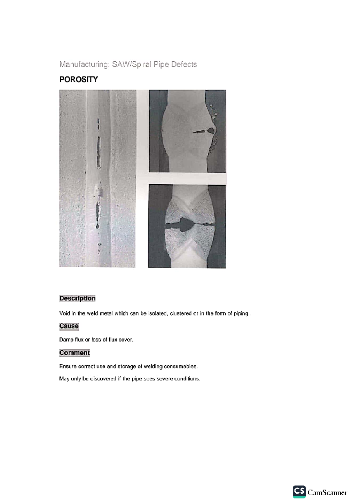 Piping 12 - Pipeline Defect - Studocu