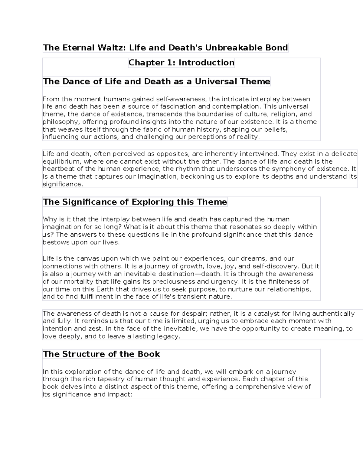 Inseparable Dance of Life and Death - The Eternal Waltz: Life and Death ...