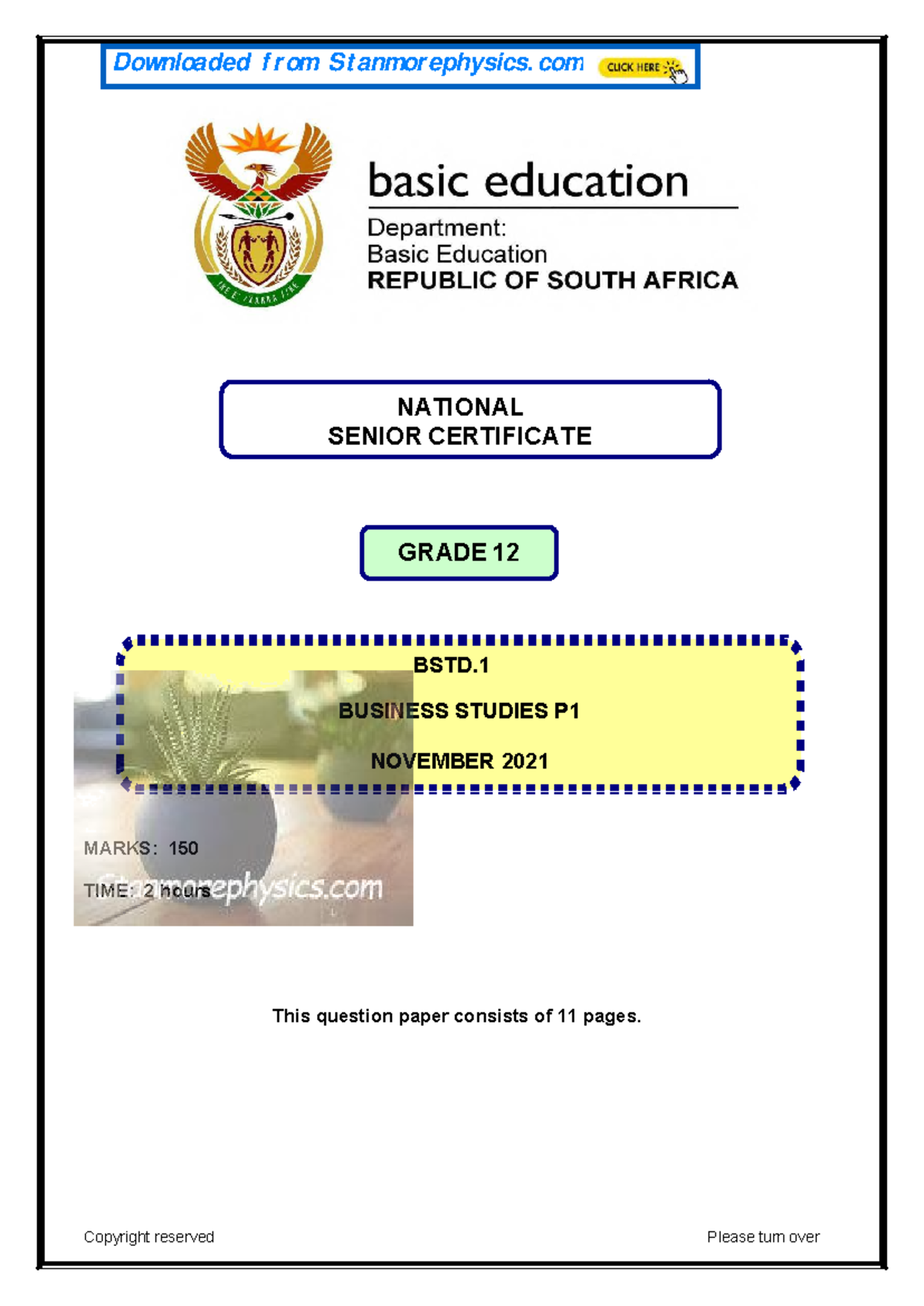 Business-Studies-NSC-Grade-12-NOV-2021-P1-and-Memo - NATIONAL SENIOR ...