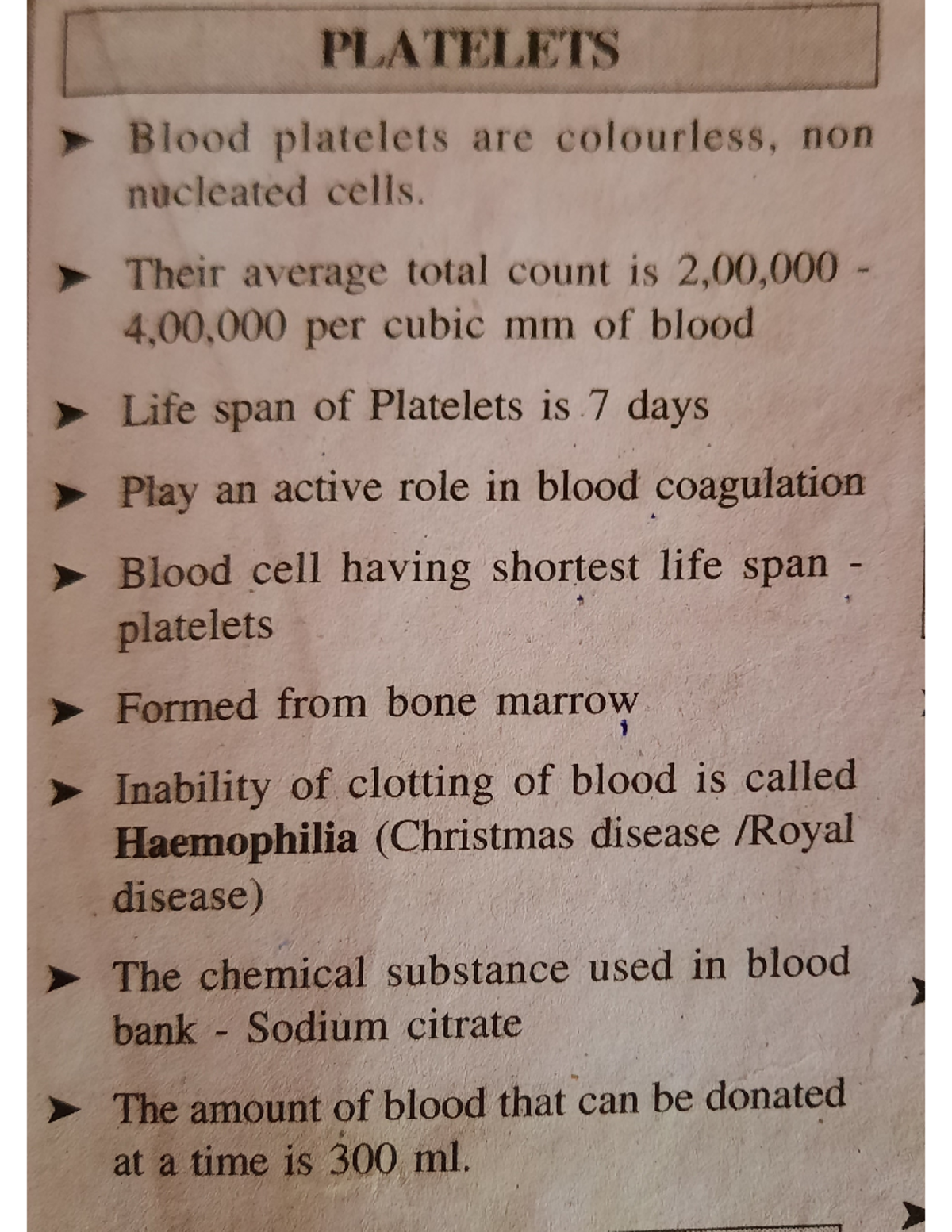 20230306 161148 - Platelet - PLATELETS Blood platelets are colourless ...