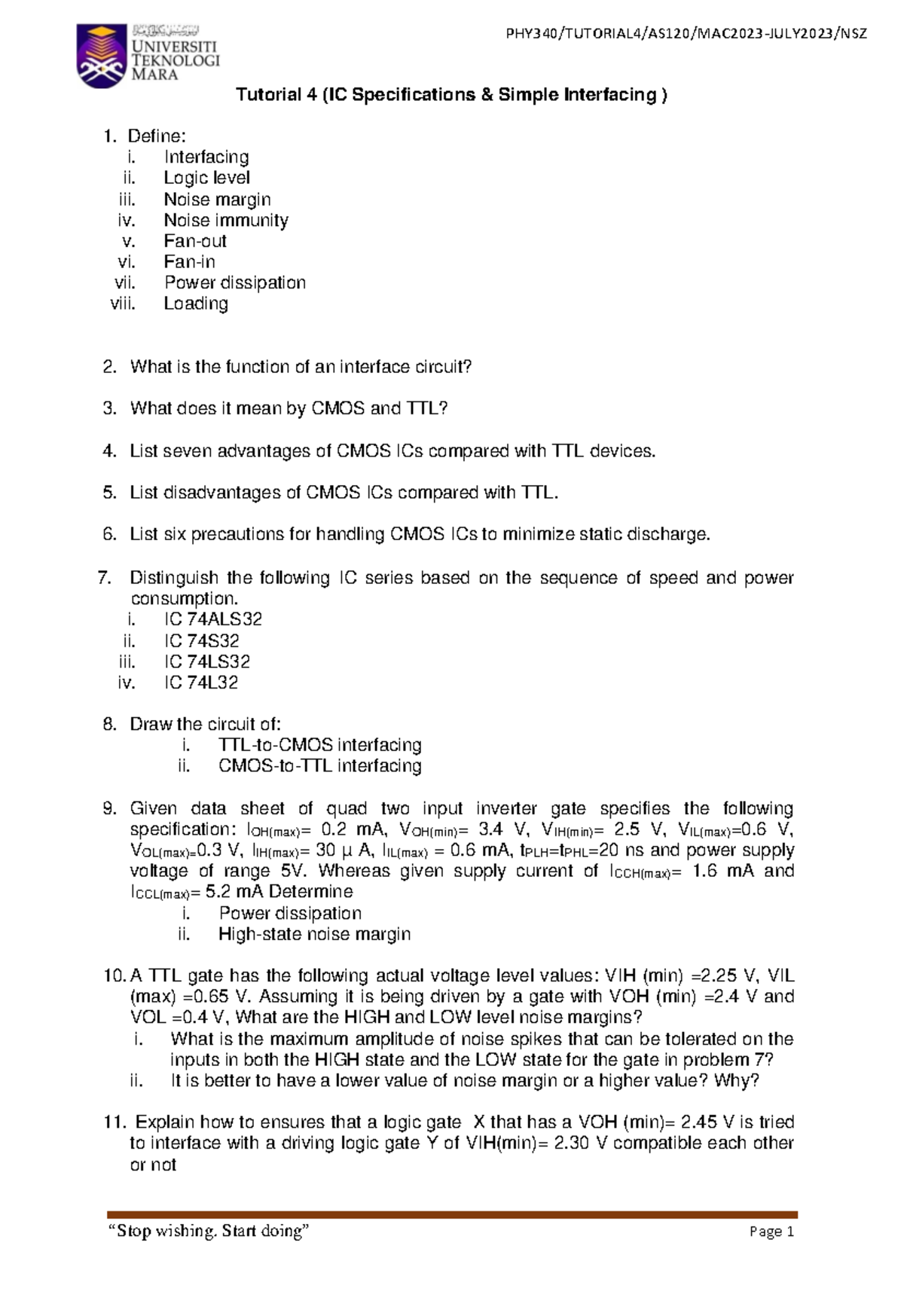 Document 21 - hchgc - PHY340/TUTORIAL 4 /AS120/MAC202 3 - JULY202 3 ...