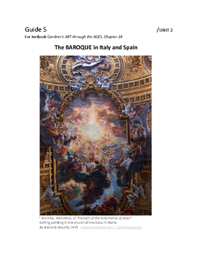 G-3 Renaissance-in-Cinquecento-Italy-1 - Guide 3 Unit 1 For Chapter 22 ...