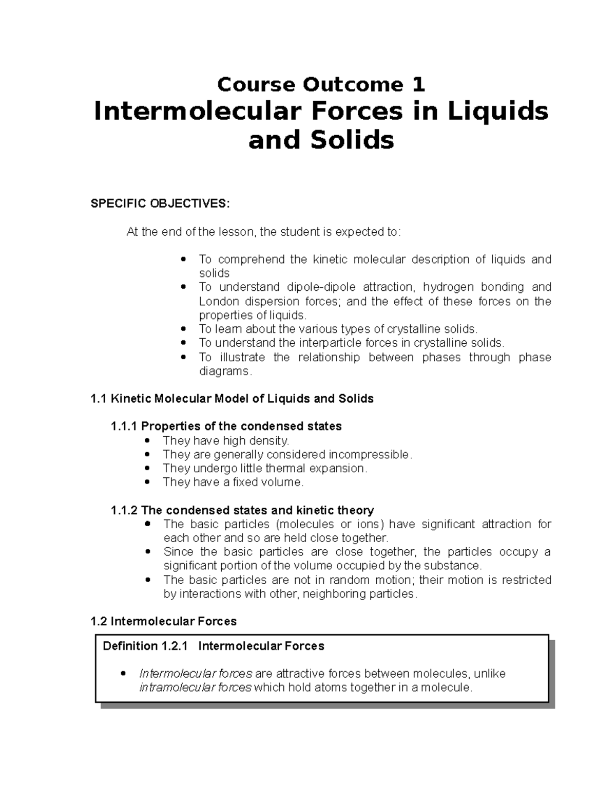 CHM02-CO1-Handout - Intermolecular Forces in Liquids and Solids ...