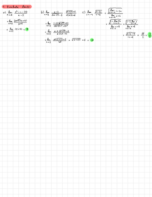 Calculus 1 Exam 2 Solutions - MAT 205 - Studocu