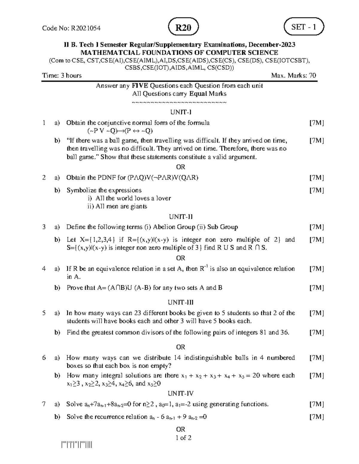 Mathematcial- Foundations-OF- Computer- Science-DEC-2023 - II B. Tech I ...