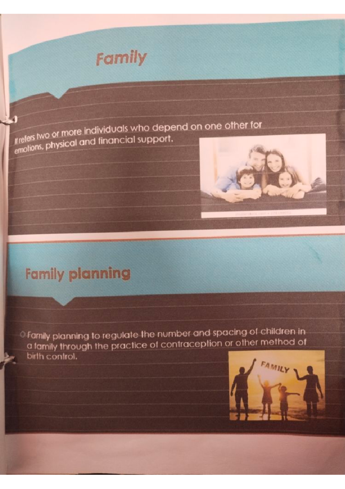 Family planing - Family and Community Science - Studocu