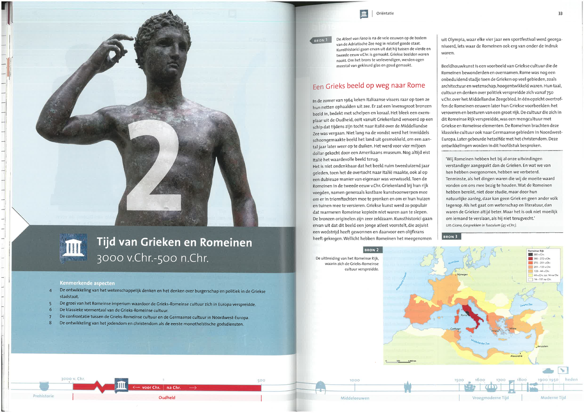 H2 Tijd van Grieken en Romeinen - Geschiedenis - Studeersnel