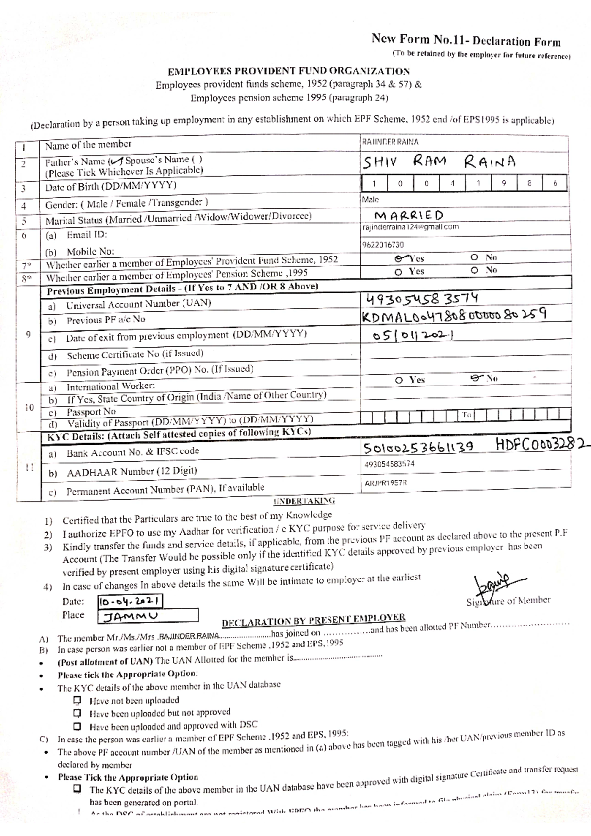 Gratuity form - bachelor's degree in arts - Studocu