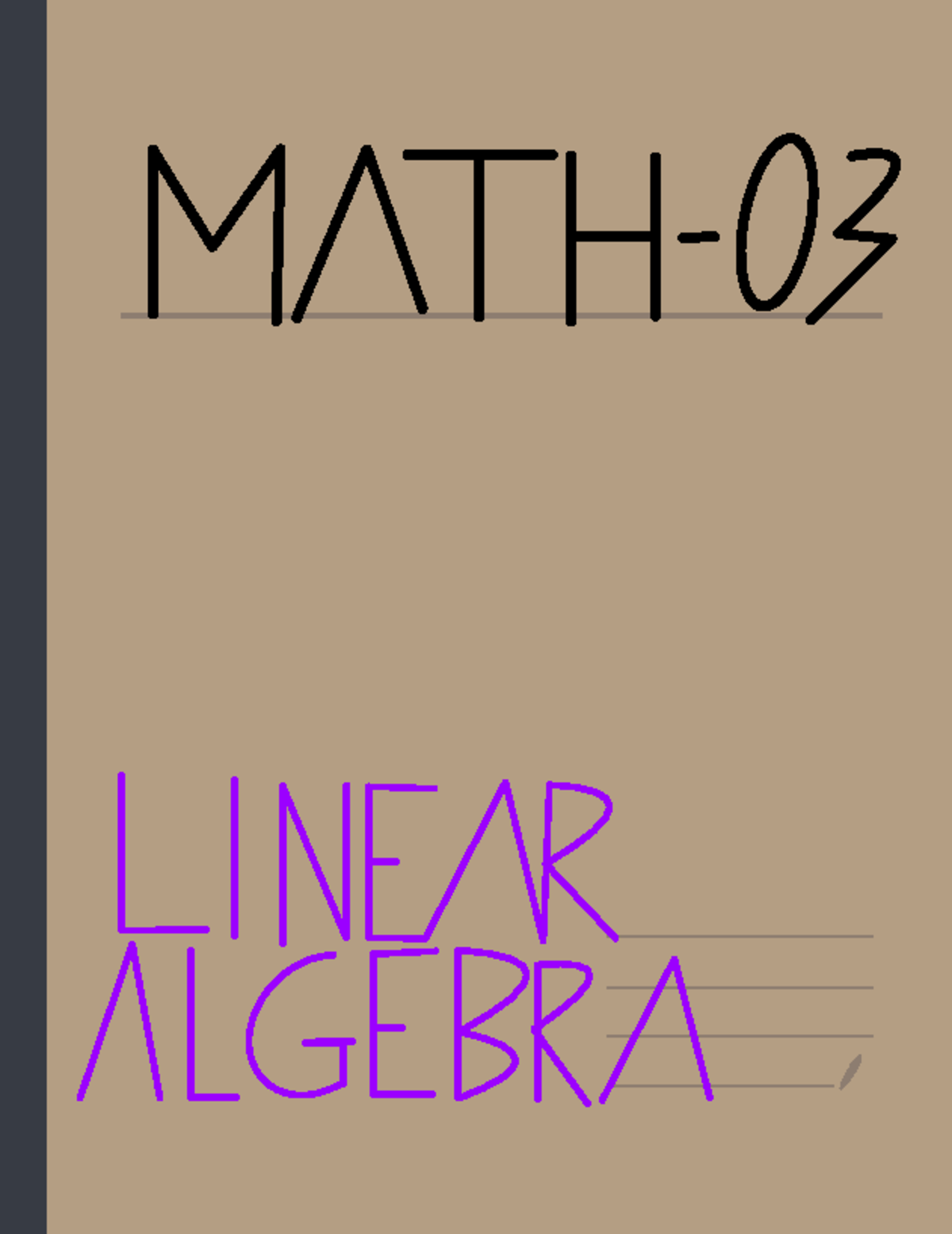 Linear Algebra - d . Binary Operation rath ot a non ey set. I 0 binary ...