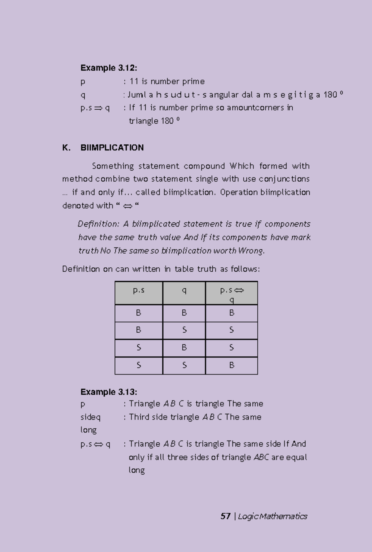 Basic foundation in mathematics-34 - Example 3: p : 11 is number prime ...
