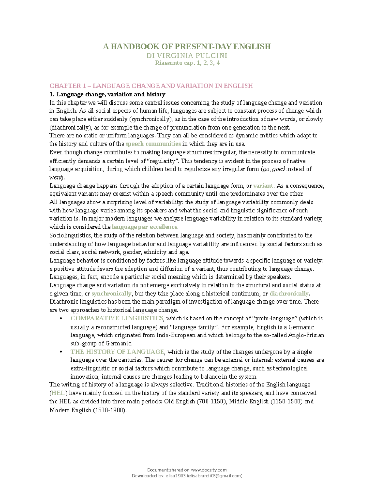 A handbook of present day in English 2 - A HANDBOOK OF PRESENT-DAY ...