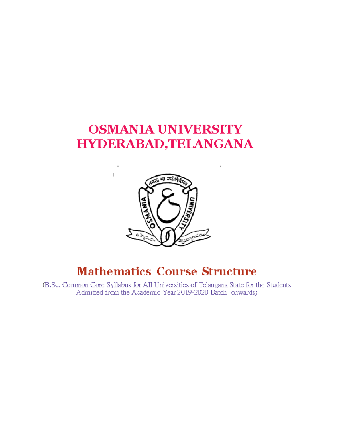 UG Maths CBCS Syllabus 2019-20 ( Final) -BSR-converted - OSMANIA ...