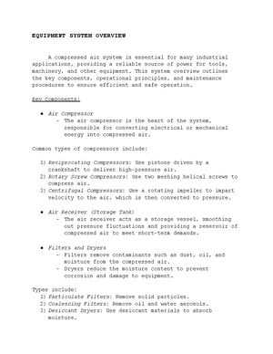 MESL-Set-01 - Notes - MECHANICAL ENGINEERING FAMILIARIZE THE ANSWER A ...