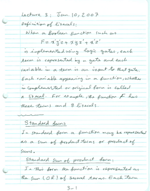 COEN 212-Lecture 1 - COEN 212-Lecture 1 - COEN 212: DIGITAL SYSTEMS ...