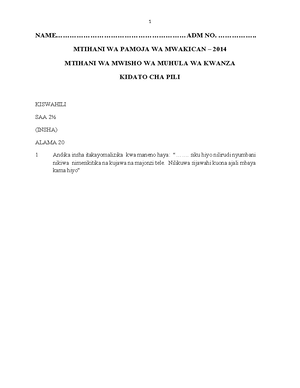 Form 2 History Assignment 217 1590672492818 Zeraki learning History ...