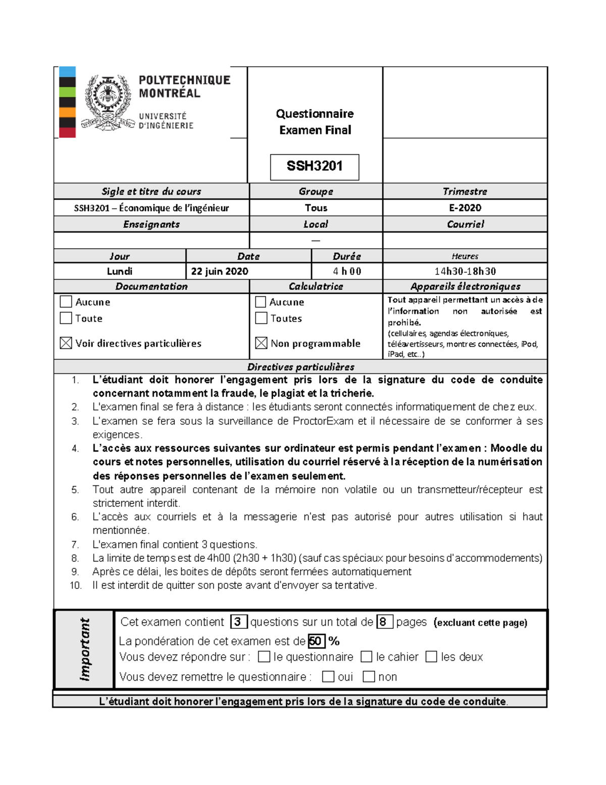 Final E2020 et solution Moodle p-MVH ok1 - ####### L’étudiant doit ...