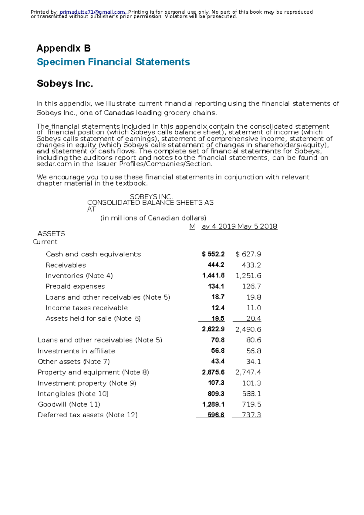 Group Assignment Appendix B - Printed by: primadutta71@gmail. Printing ...
