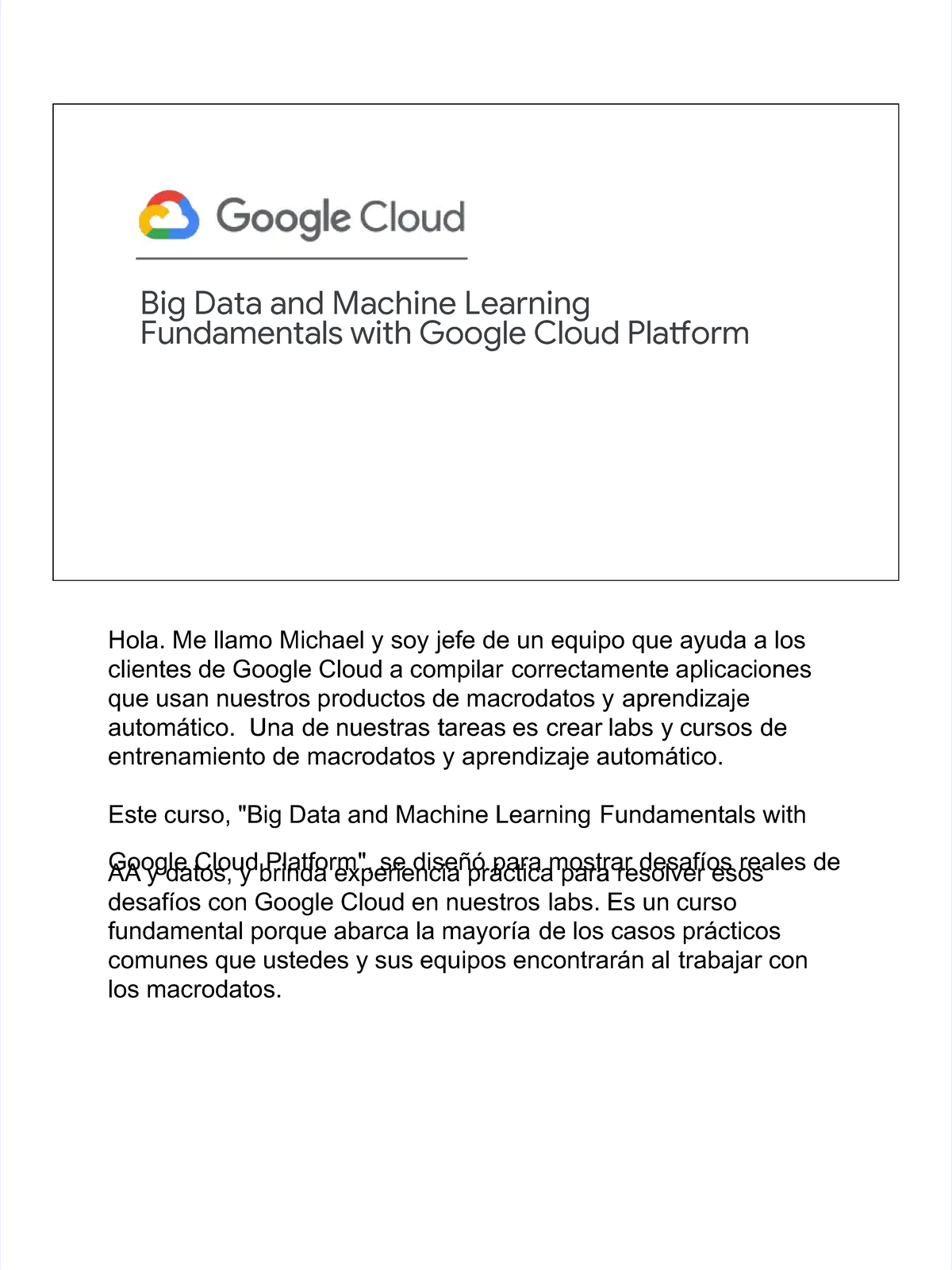 Pdf-big-data-and-machine-learning-fundamentals-with-google-cloud-platform compress - - Studocu