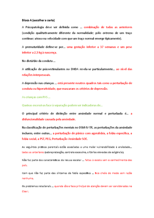 PCA- intrumento CDRS-R - Children’s Depression Rating Scale – Revised ...