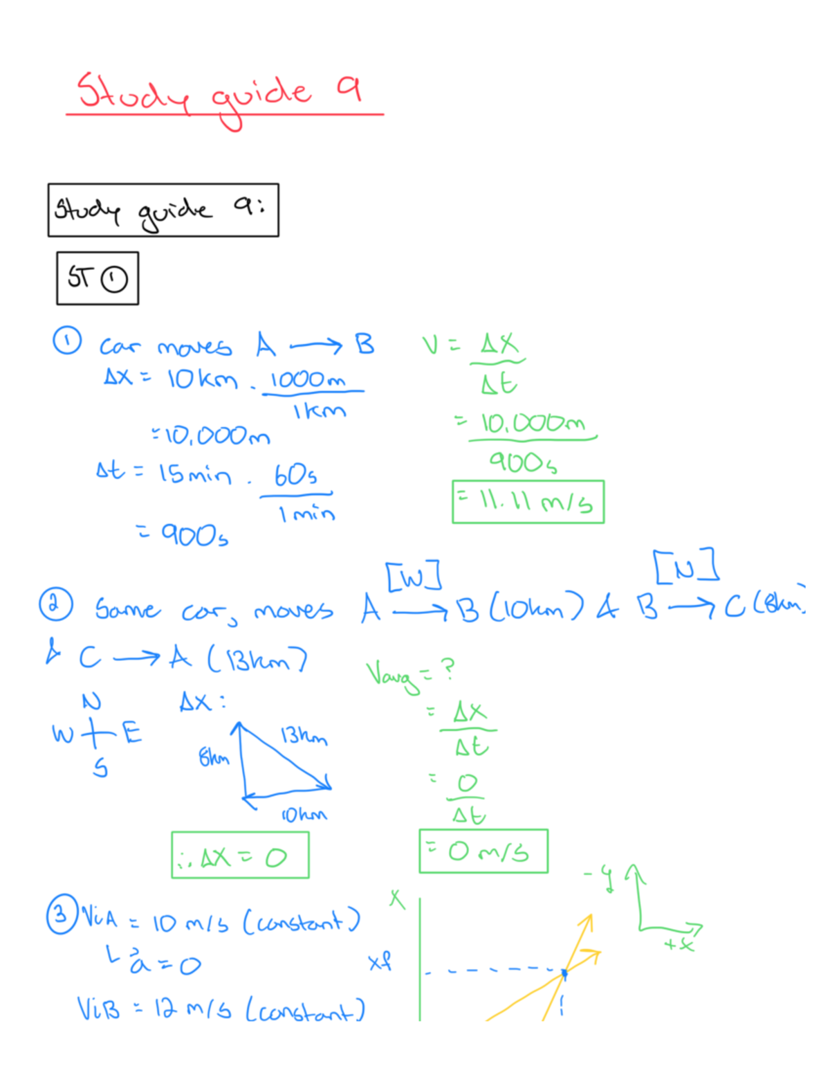 Study guide 9 - Phys*1080 - Studocu