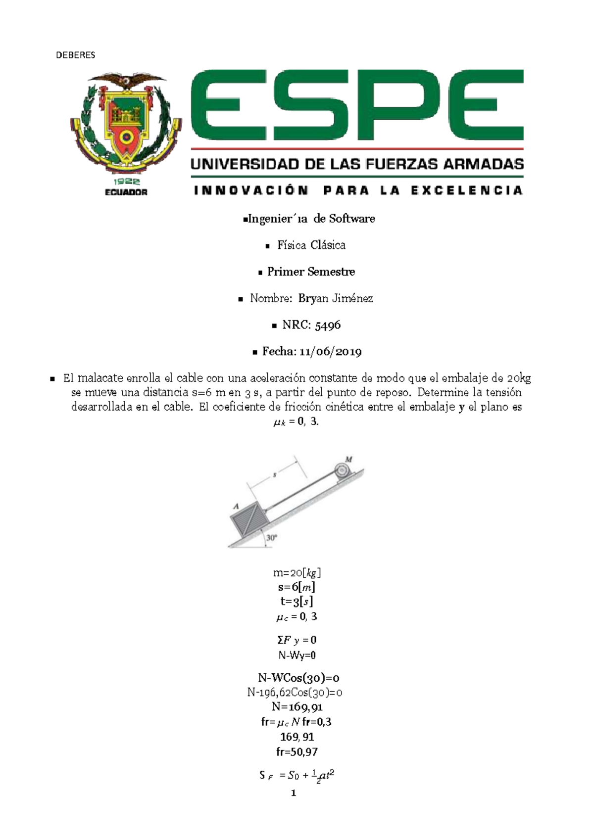 Ejercicios F13-2, F13-3 . F13-4 , F13-5 , F13-6 - · · 2 DEBERES ...