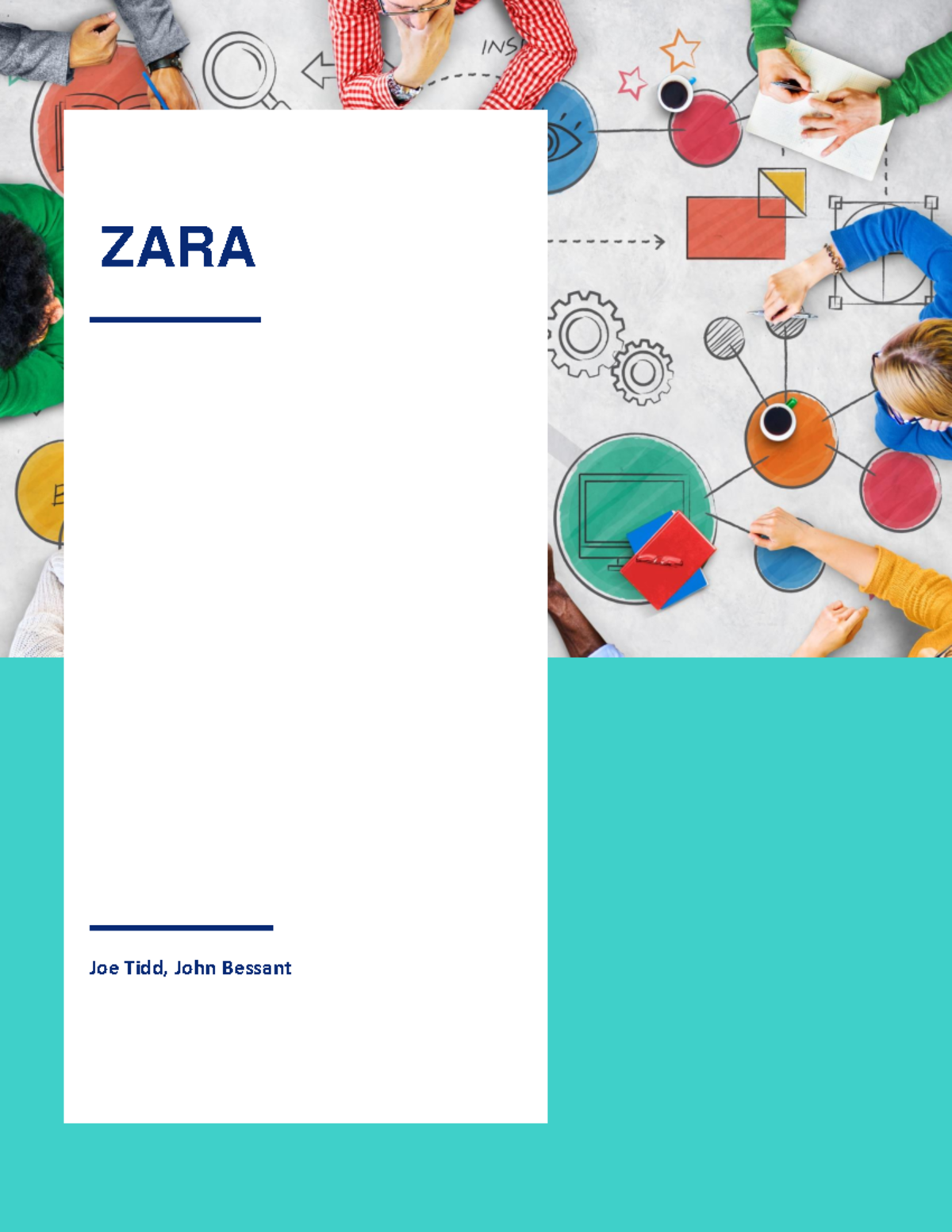 89 ZARA - Case Study - Joe Tidd, John Bessant ZARA Sewing up the ...