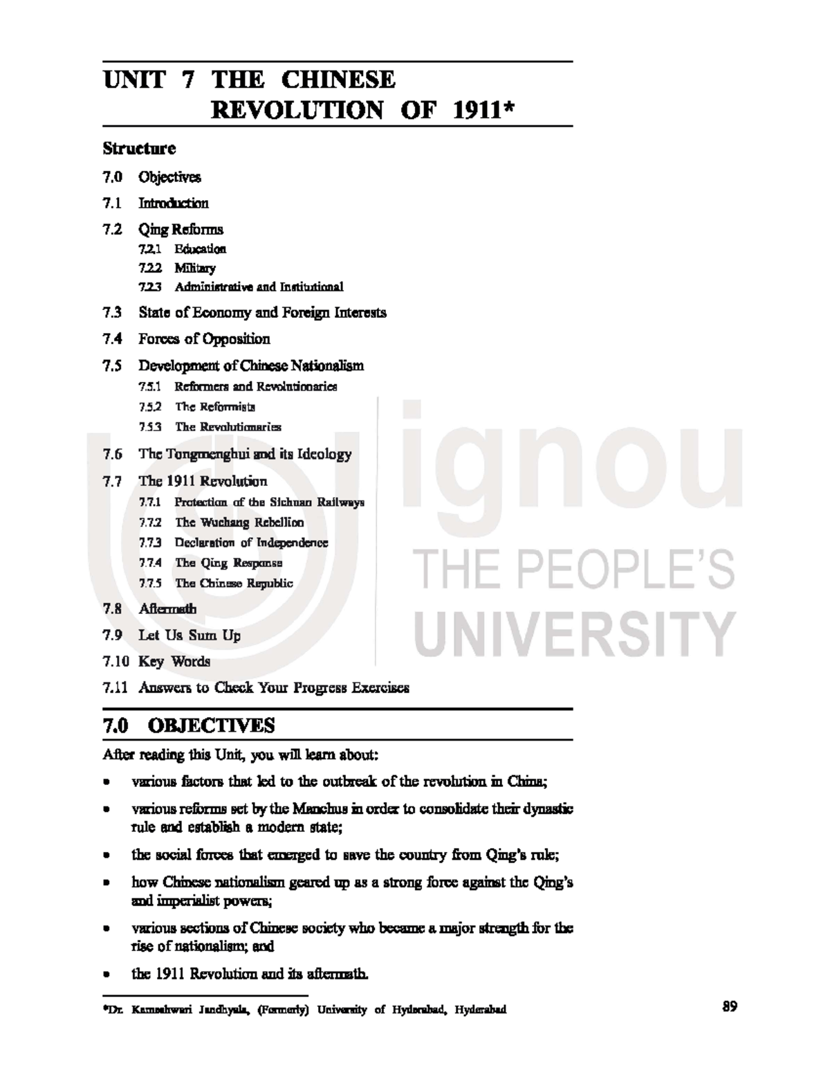 1911- Ignou - 22518 - Studocu