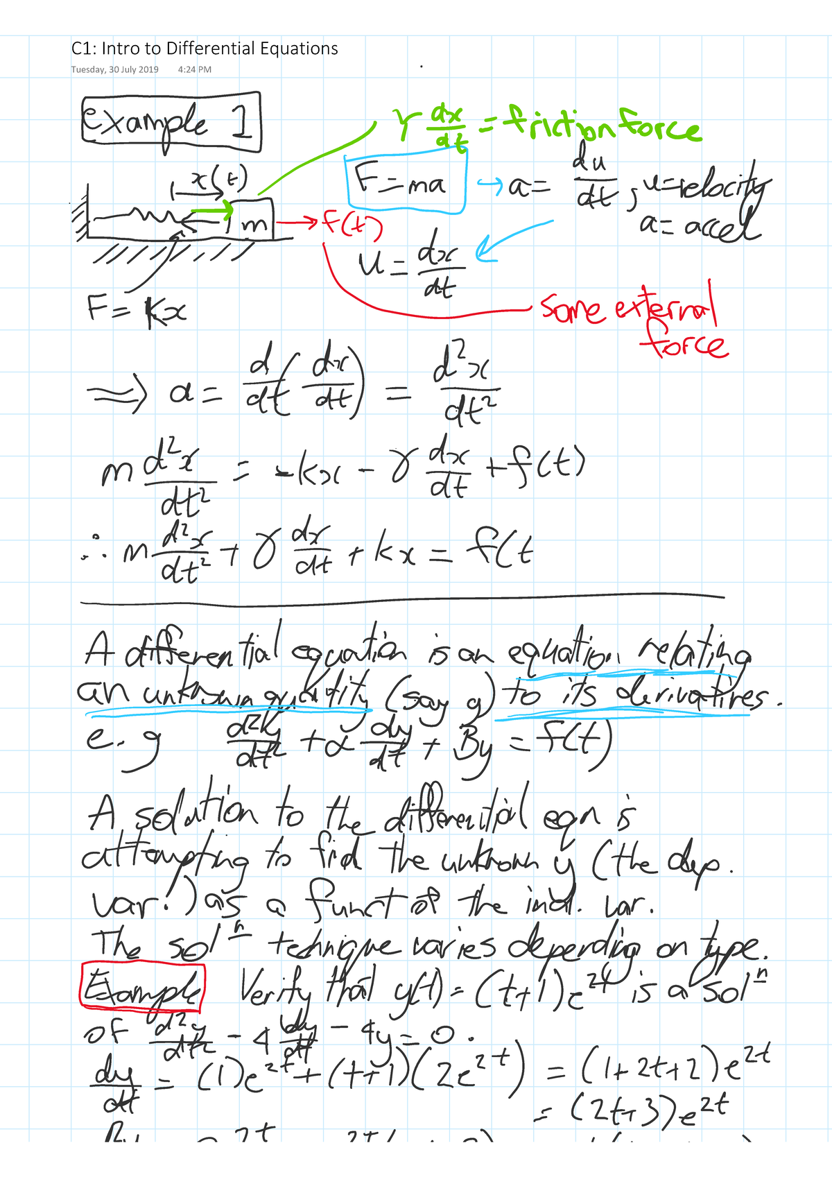 Mathematics Ib Calculus Lecture Notes Warning Tt Undefined Function 4294