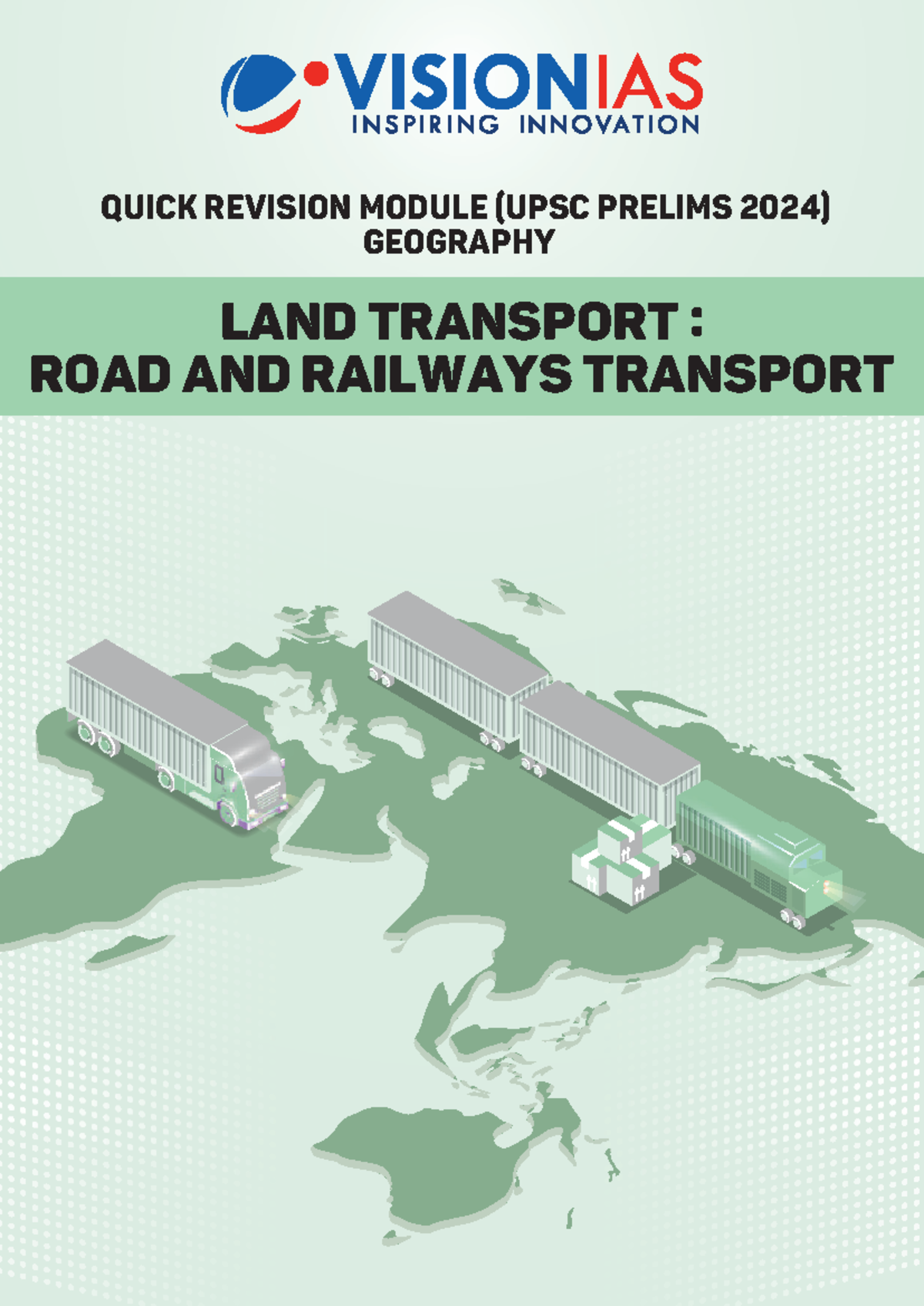 Vision IAS Quick Revision Material December 2024 Land Transport ...