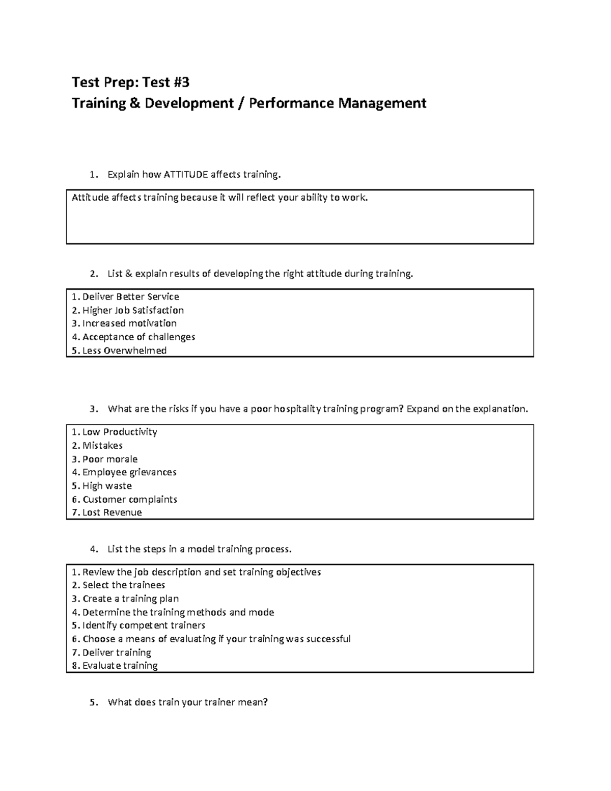 HCL 3203 Test Prep-Unit 3 - Test Prep: Test Training & Development ...